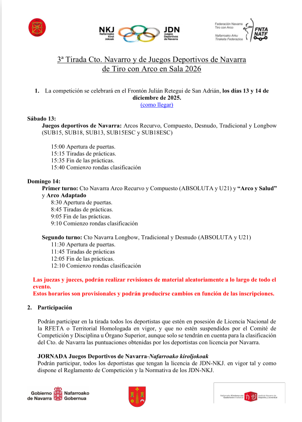 CIRCULAR 3ª Tirada Cto Navarro y JDN en Sala 2026